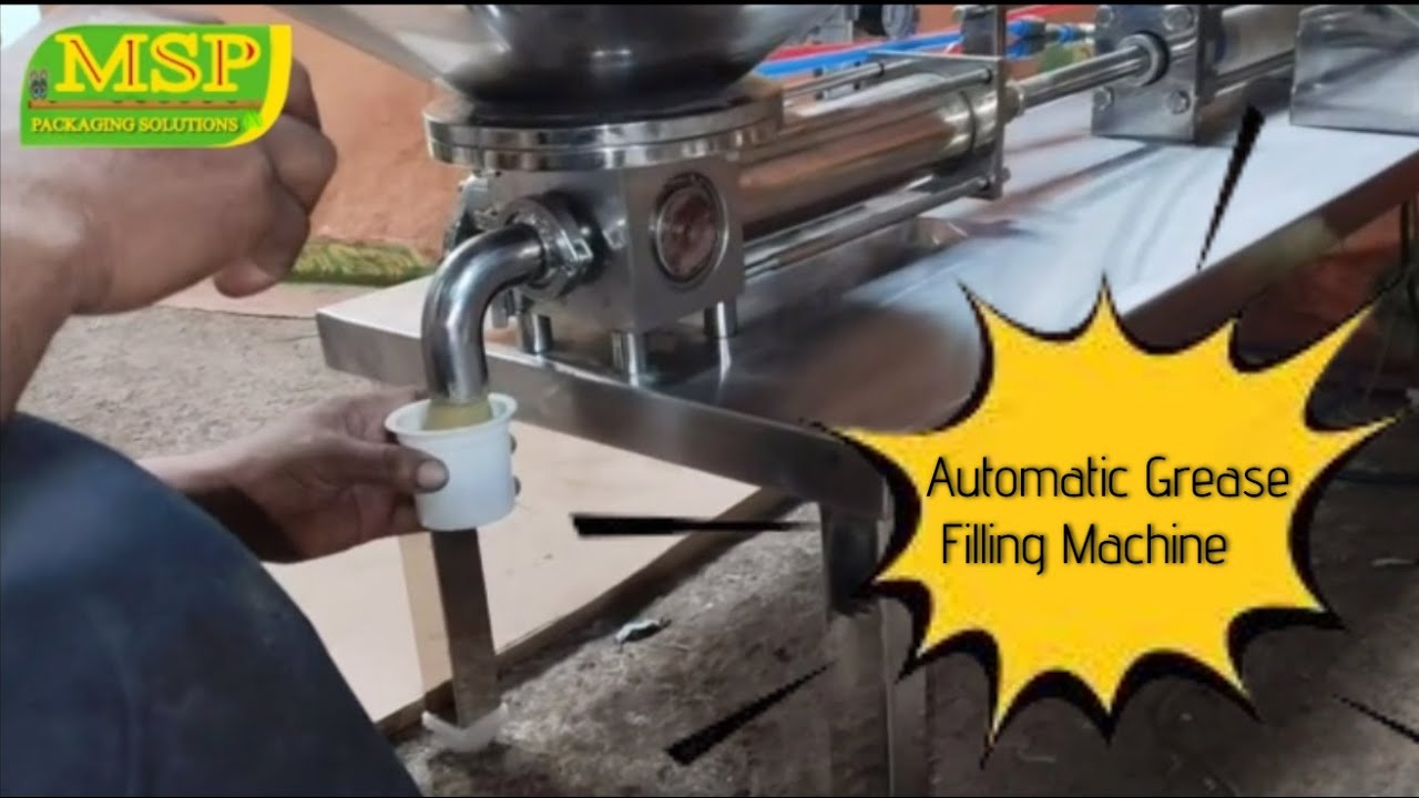 Automatic Grease Filling Machine | Grease Cartridge Filling Machine ...
