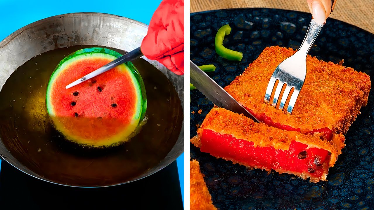 Viral food ideas and kitchen hacks from tiktok - YouTube