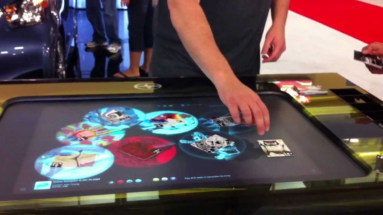 Scion Auto Show Surface Table - YouTube