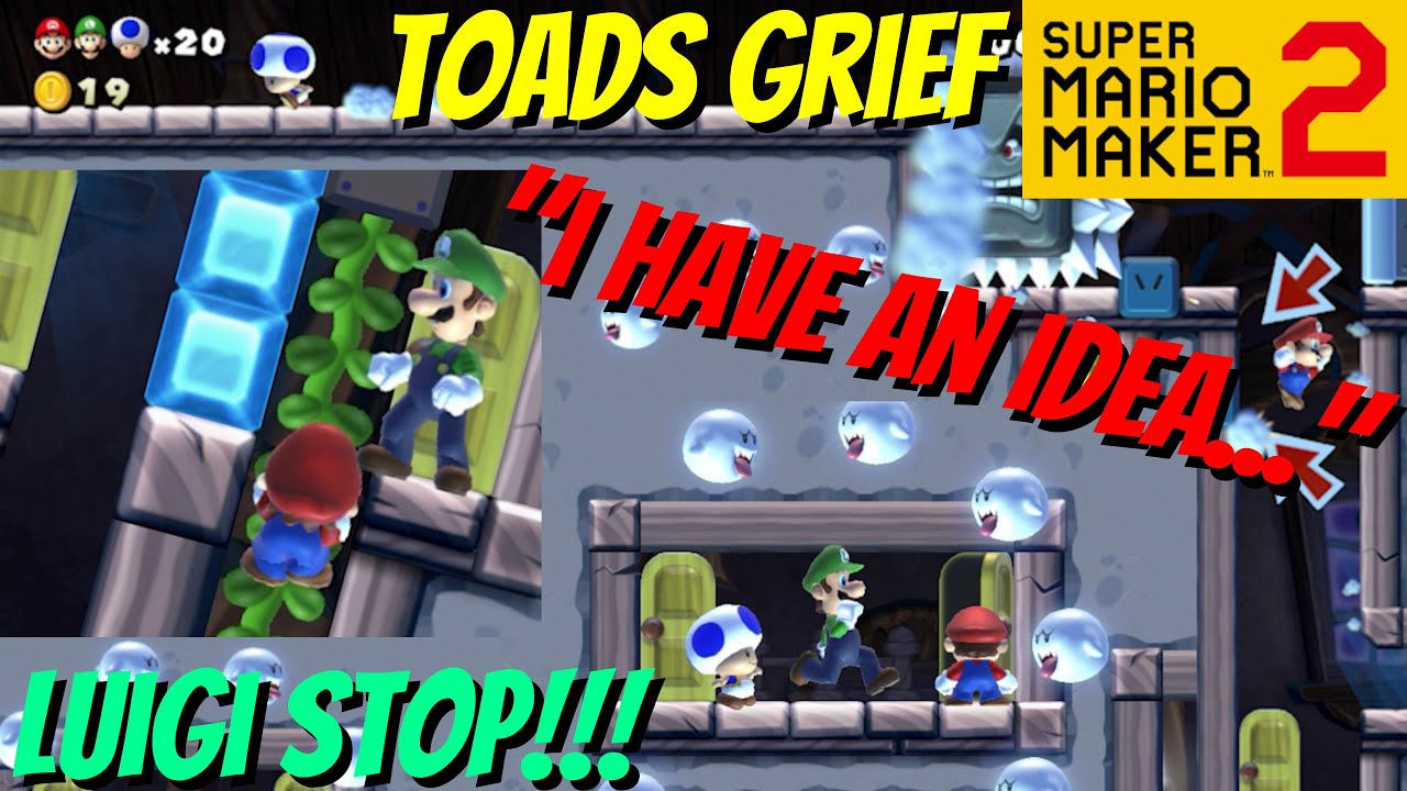 Haunted House Chaos | Super Mario Maker 2 - YouTube