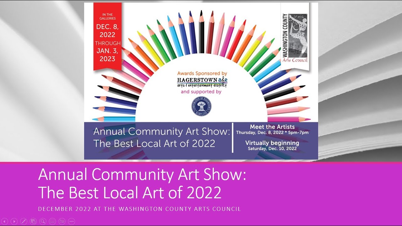 Annual Community Art Show: The Best Local Art of 2022 - YouTube