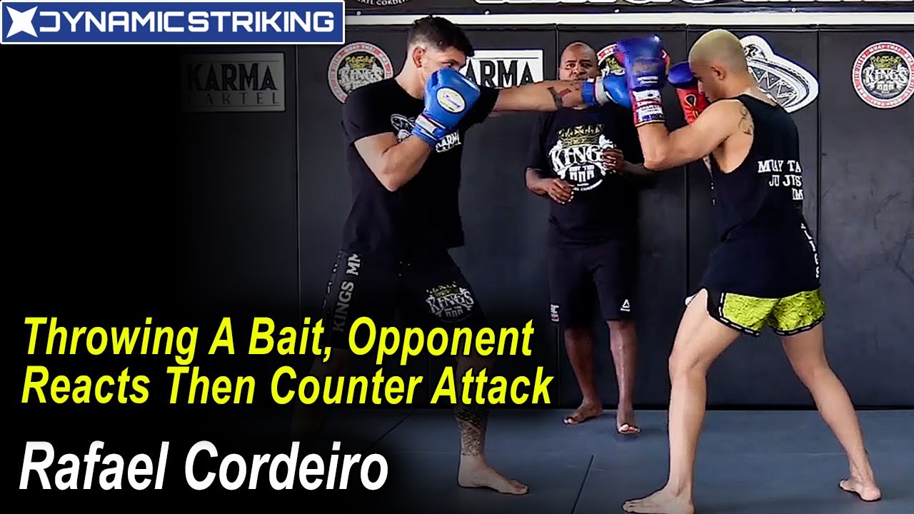 Throwing A Bait, Opponent Reacts Then Counter Attack by Rafael Cordeiro - YouTube