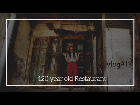 Old restaurant in Ahmedabad... 120 years old...Chandravilas Restaurant ...