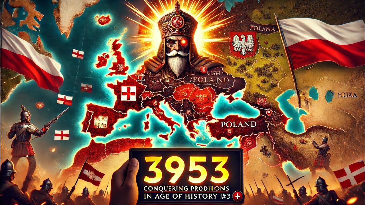 Podbijanie 3953 prowincji w Age of history II #3 - YouTube