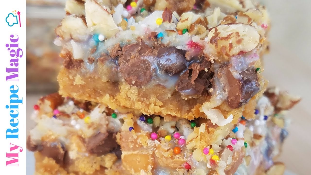 Walt Disney World Magic Cookie Bars - YouTube