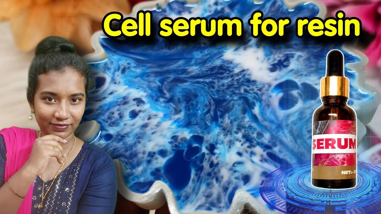 How to Create Stunning Cell Effects in Resin with Cell Serum - YouTube