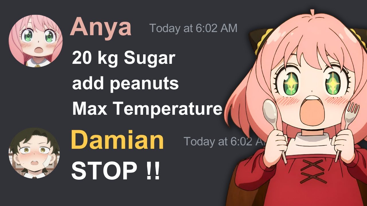 When Anya makes a Cake ... - YouTube