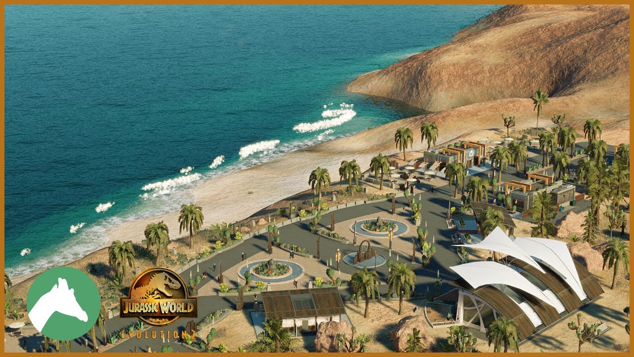 New Desert Park! | Jurassic World Evolution 2 | Sandbox - YouTube