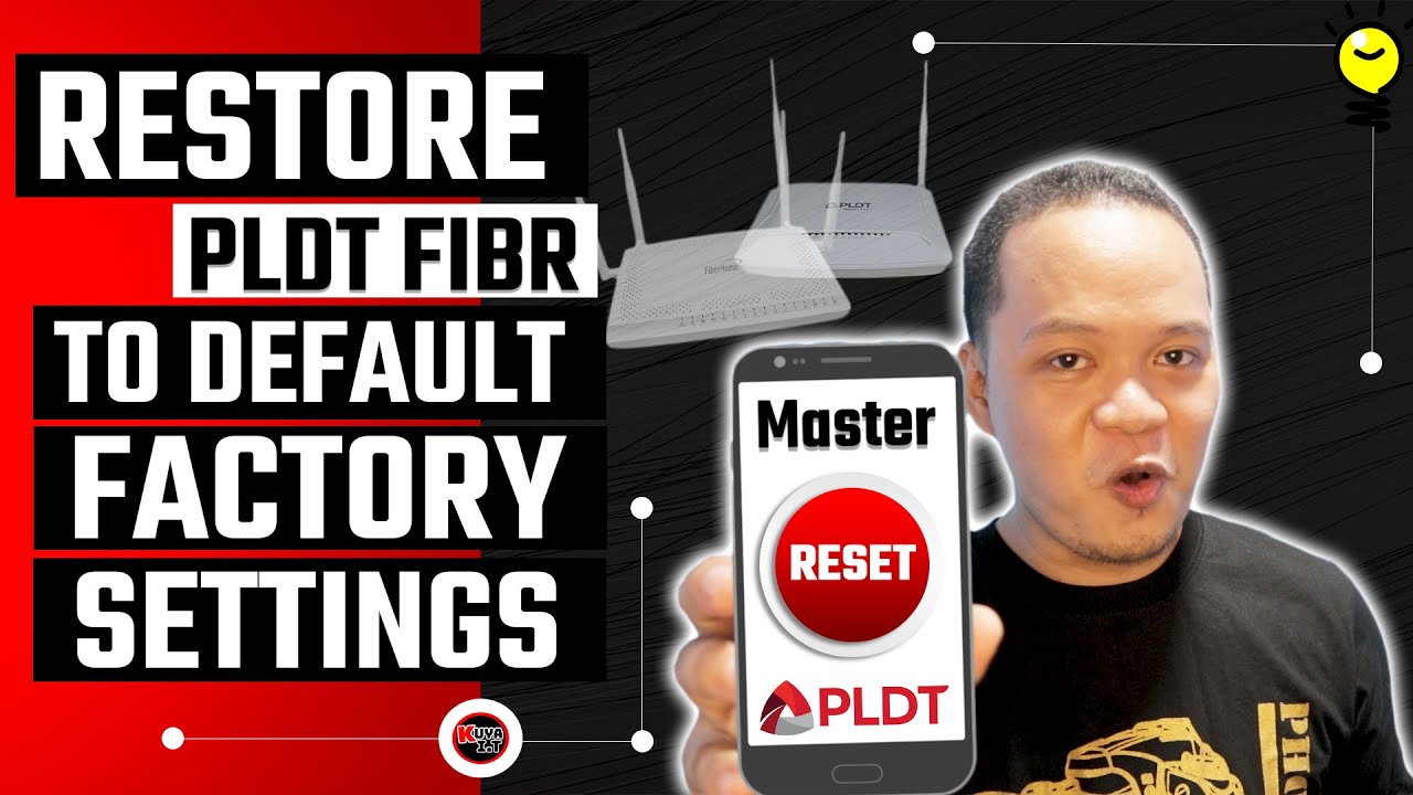 🔴 RESET PLDT Home Fibr to DEFAULT FACTORY SETTINGS using ANDROID Phone ...