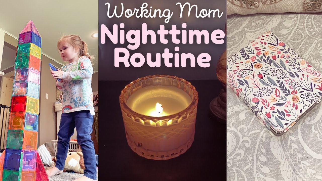 Working Mom Evening Routine | Mom of 3 Nighttime Routine - YouTube