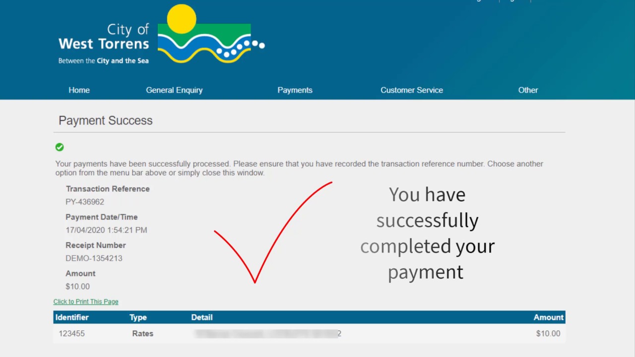 How to pay your rates online - YouTube