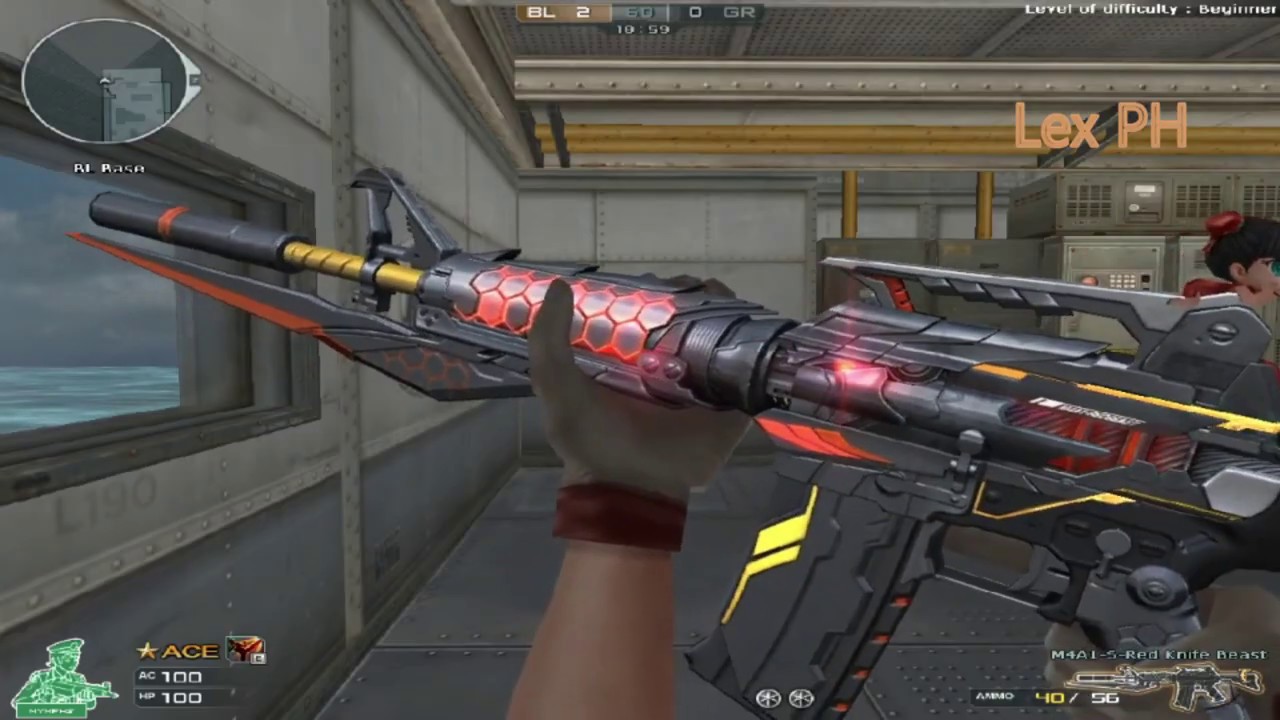 Crossfire PH - Buying New VIP M4A1 Red Knife Beast - YouTube