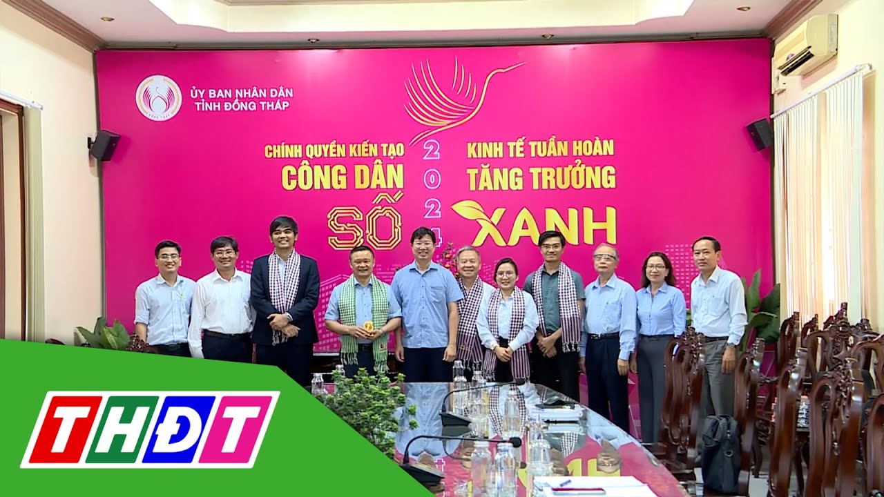 Đồng Tháp: Tiếp và làm việc với đơn vị đề xuất triển khai chương trình ...