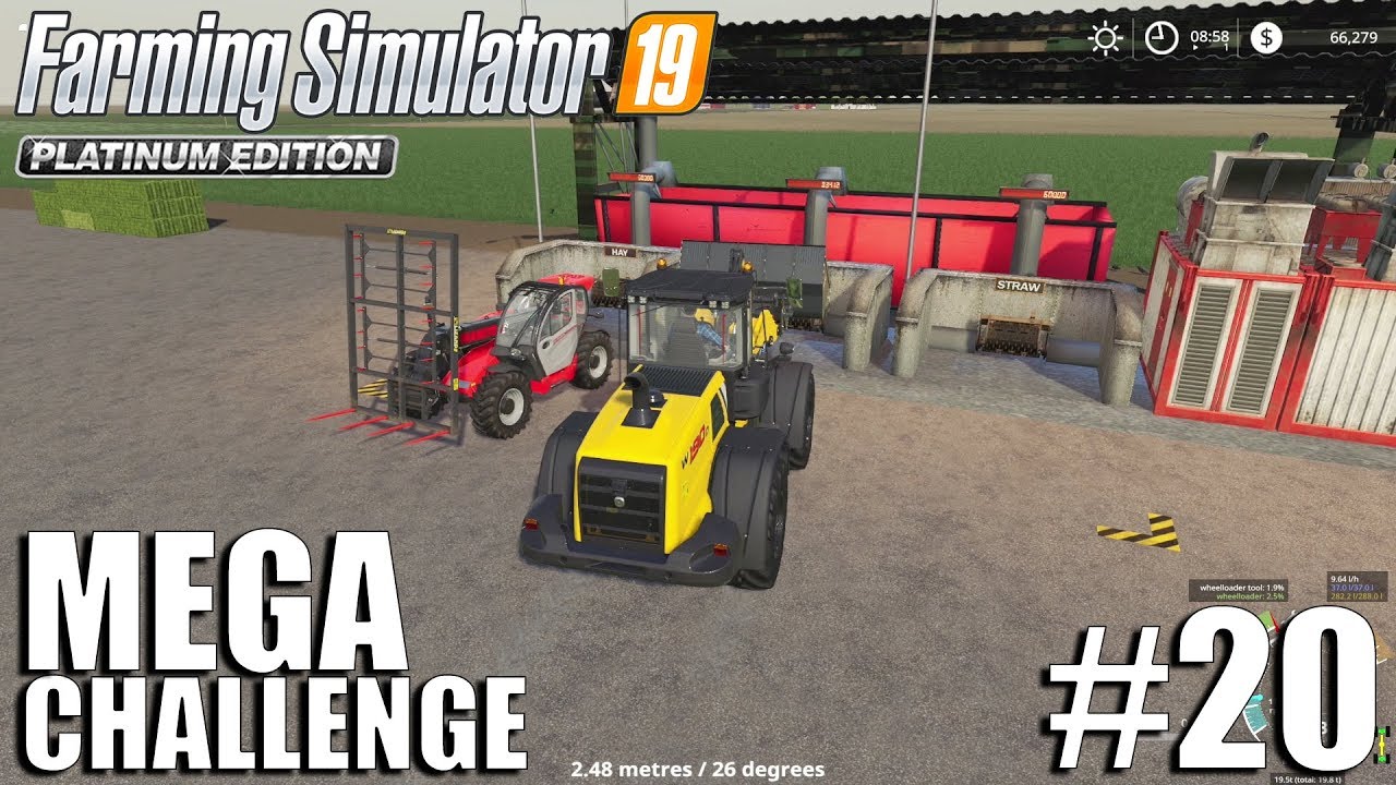 MEGA Equipment Challenge 2.0 | Timelapse #20 | Nebraska Map | FS19 ...