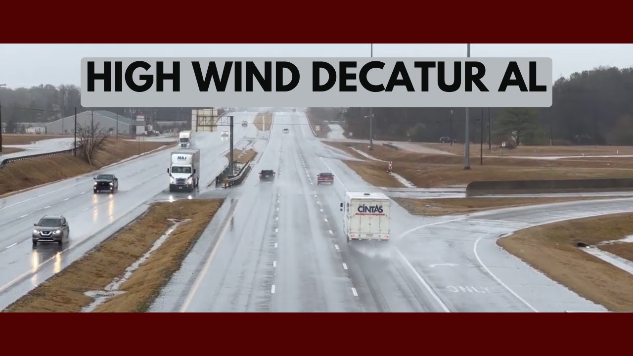01-12-2024 Decatur Alabama - High wind and heavy rainfall - YouTube