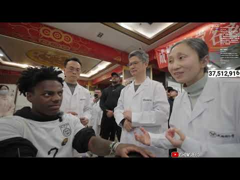 iShowSpeed Taking Massage in China!