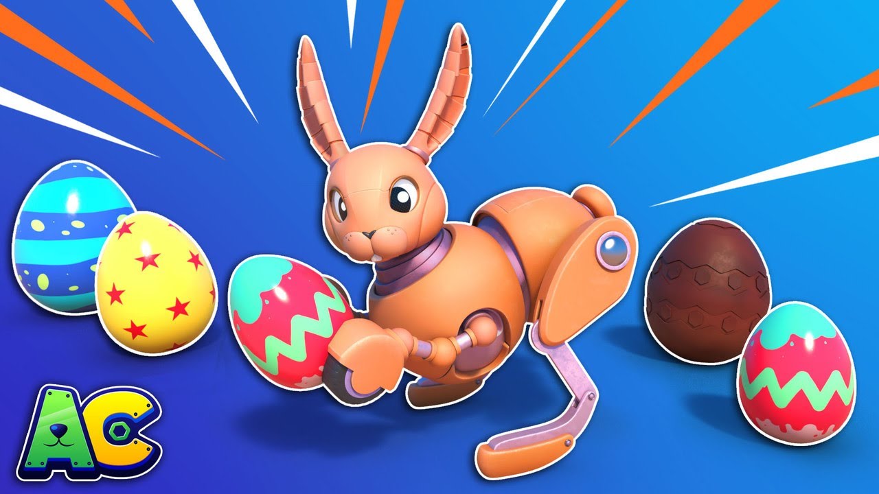 The RABBIT ANIMACAR stole all the EASTER EGGS! | AnimaCars - Rescue ...