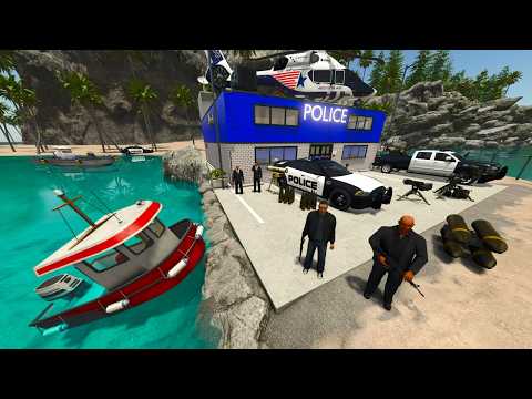 Police Chase Us Around Secret Island