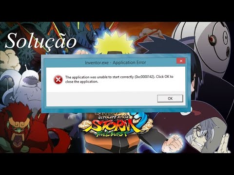 Solução Do Error Fixer 0xc0000142 Naruto Shippuden Ultimate Ninja STORM ...