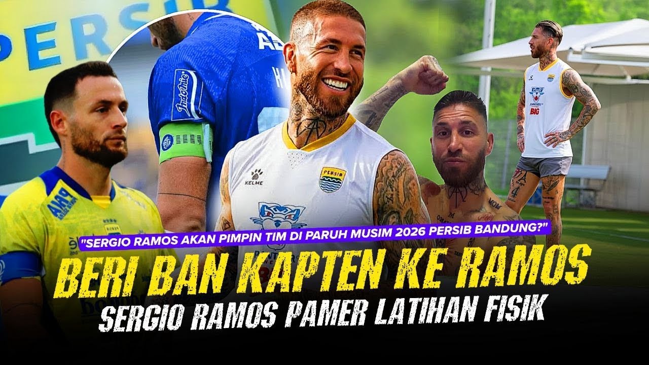 GESER MARC KLOK JADI KAPTEN! Ramos Lebih Pengalaman, Euforia Transfer ...