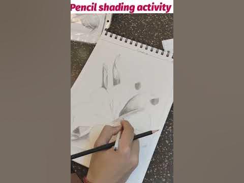 pencil shading activity in the class, learn art academy ...