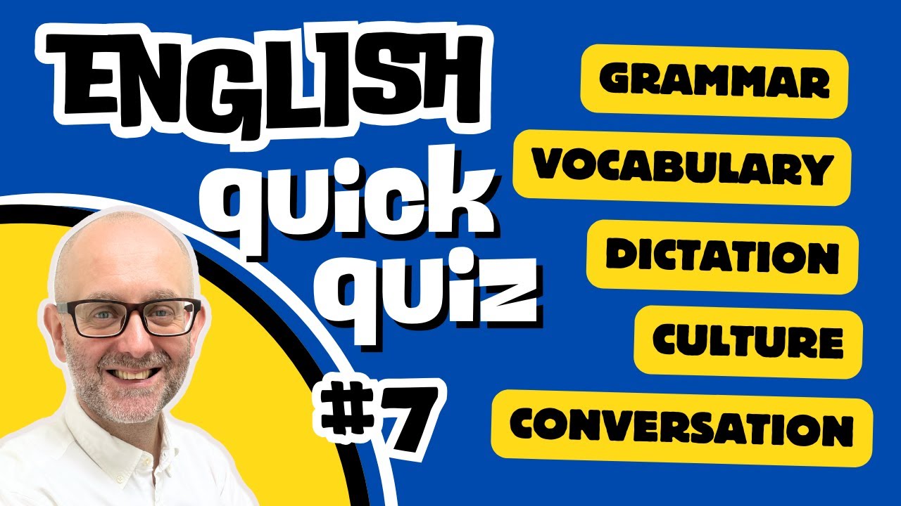 Quick English Quiz #7: 5 Questions to Test Your English Skills | # ...