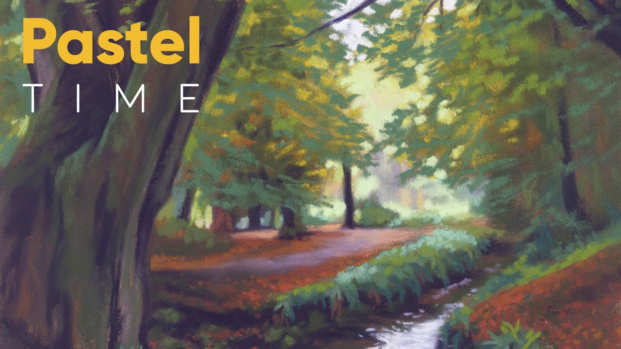 Autumn Forest in Soft Pastel - Timelapse - YouTube