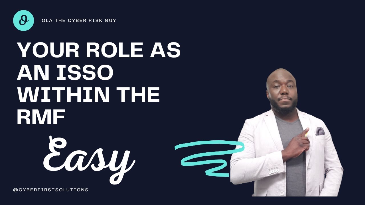 Your Role As an ISSO within The RMF - YouTube