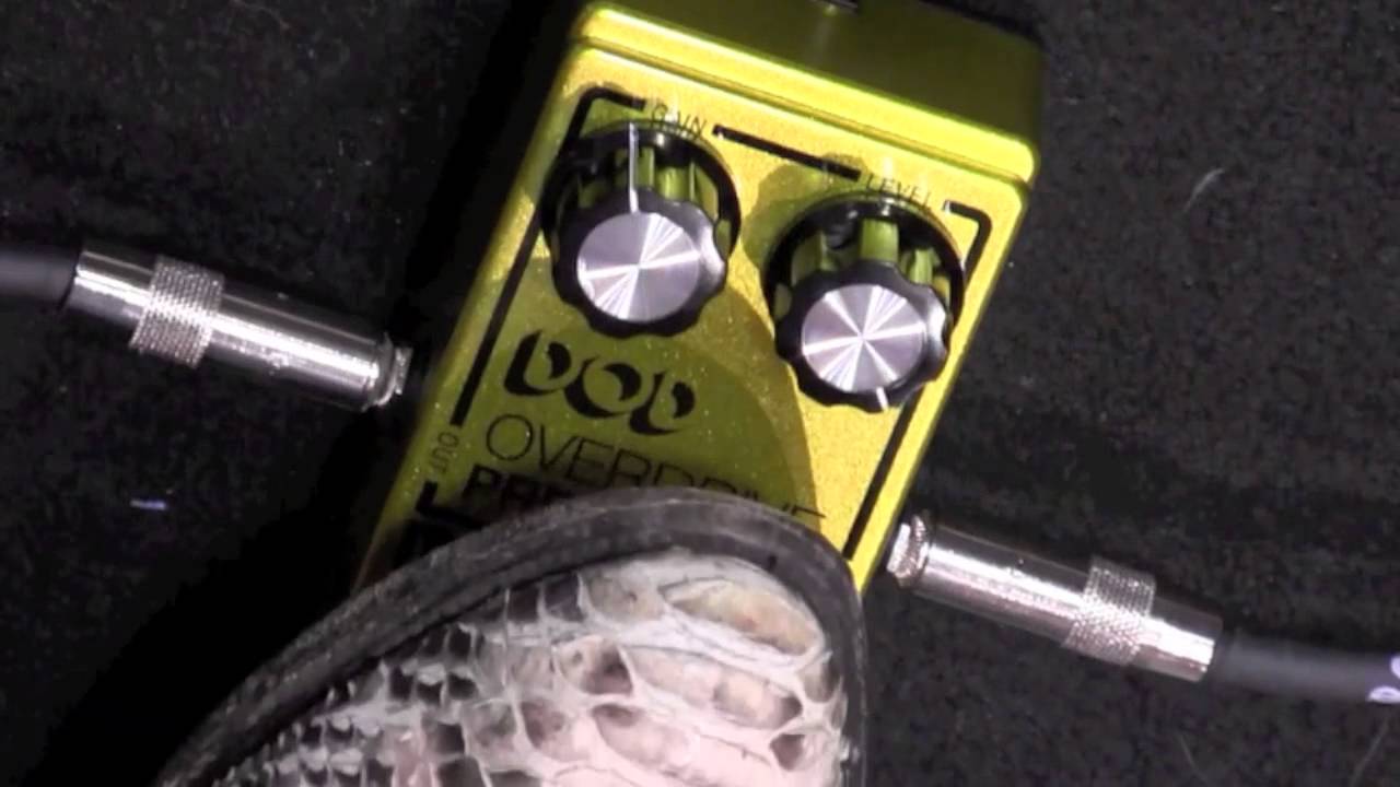 DOD Preamp 250 Overdrive Reissue demo with Kingbee Strat & Mojotone ...