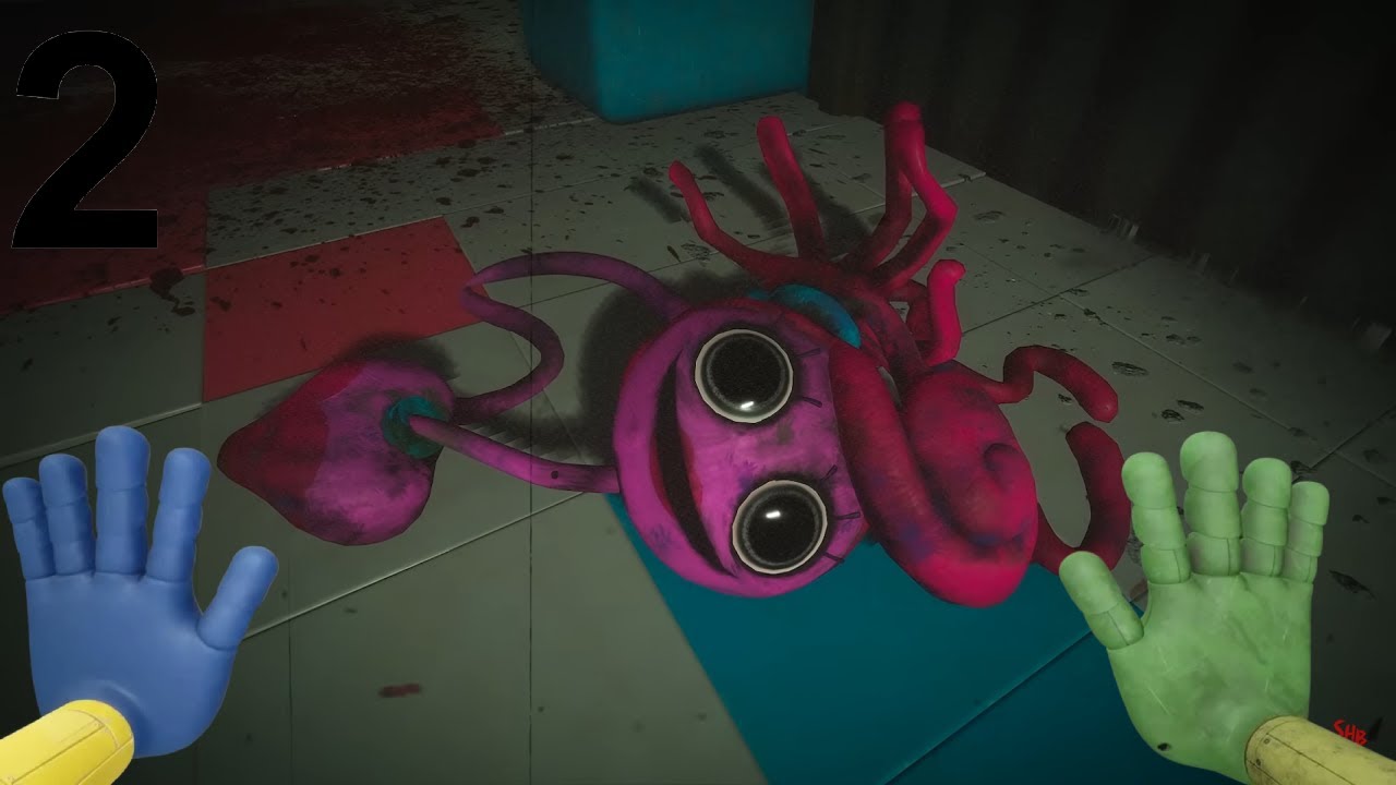 an evil spider monster is trying to kill me!! (poppy playtime chapter 2 ...