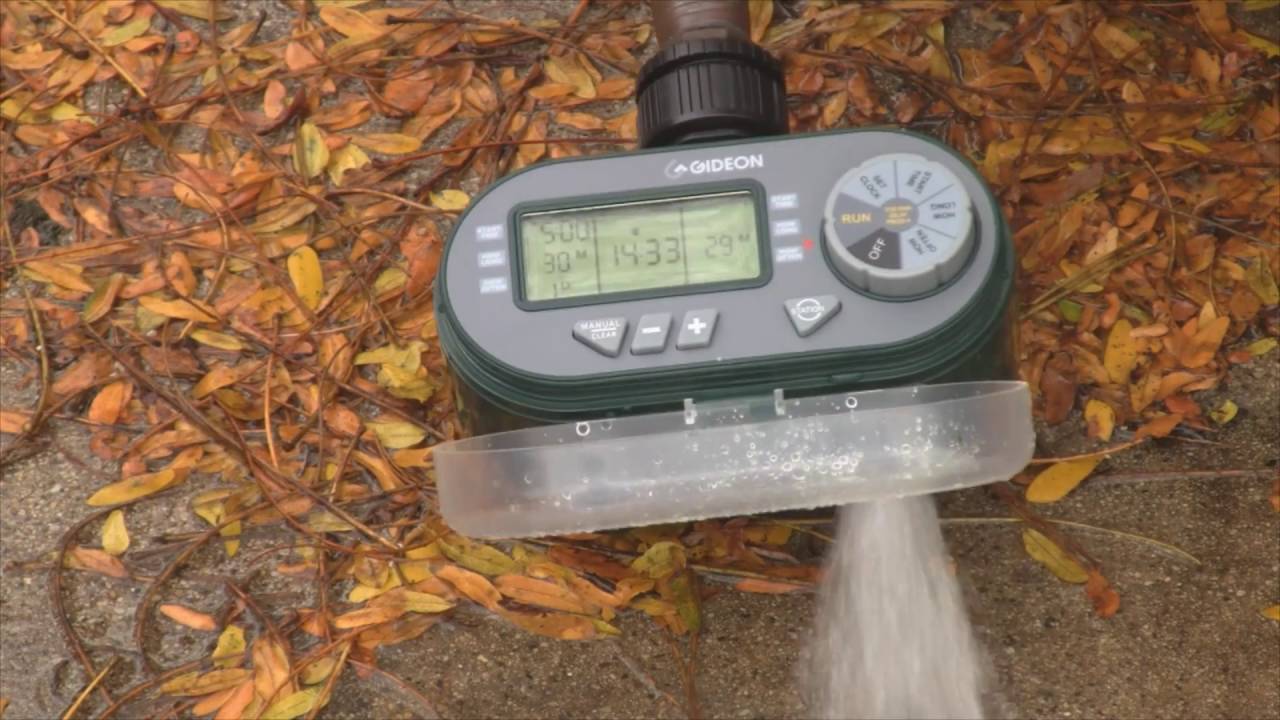 Product Review: Gideon Dual Valve Water Sprinkler Timer For The Garden ...