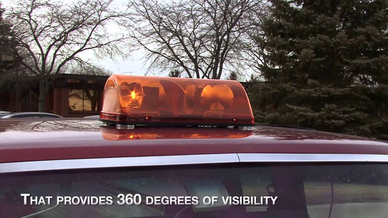 Mini Revolving Light Bar - YouTube