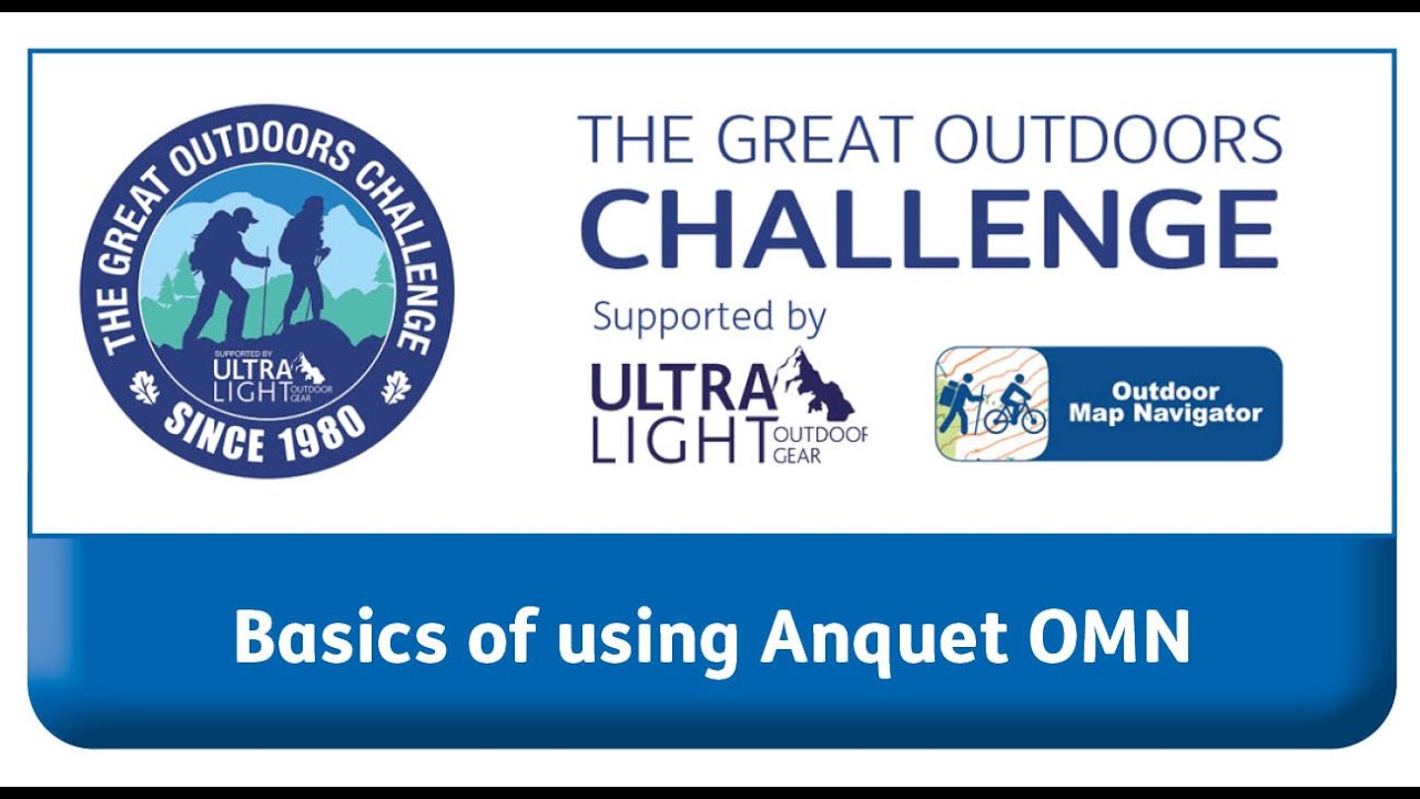 Basics of using Anquet OMN for TGO Challenge (Windows) - YouTube