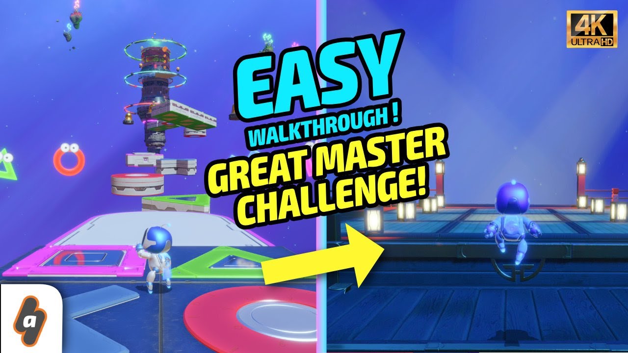 EASY Guide: How to Complete the Great Master Challenge in Astro Bot ...
