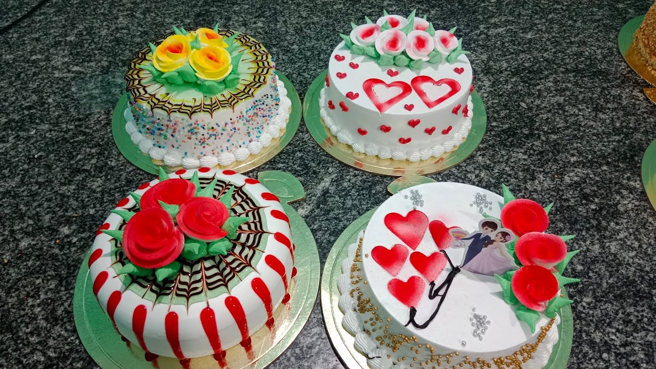 how to make so nice cake decorating for heart cake 🥰😋😍🤗👭 ️ ️ - YouTube