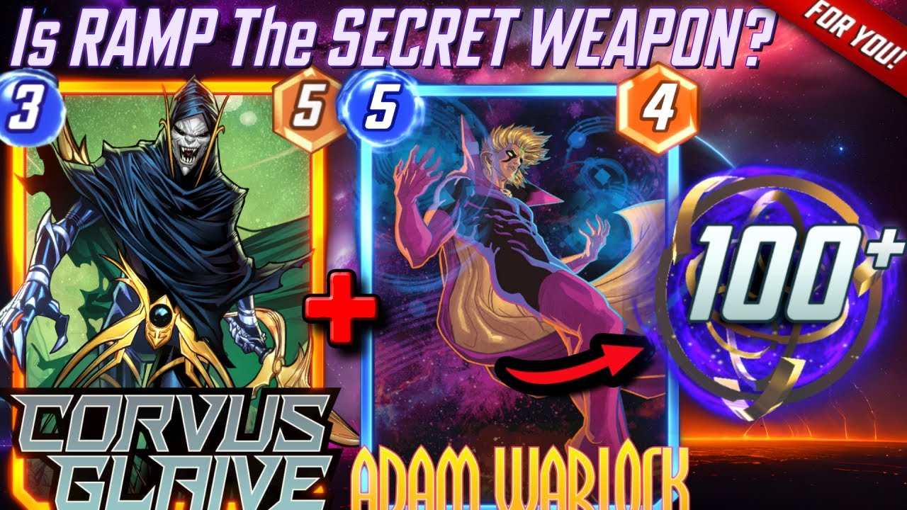 This CORVUS WARLOCK RAMP DECK Is Kinda CRAZY! | Marvel SNAP - YouTube