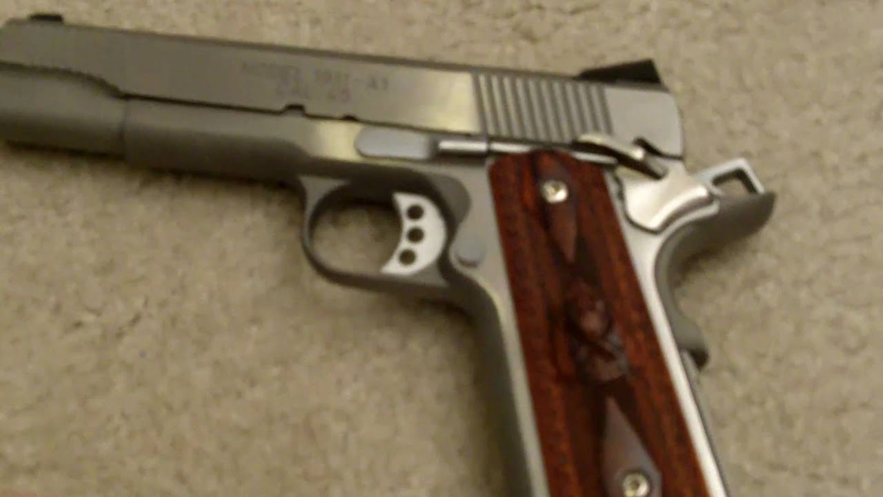 Springfield Armory 1911 Loaded - YouTube