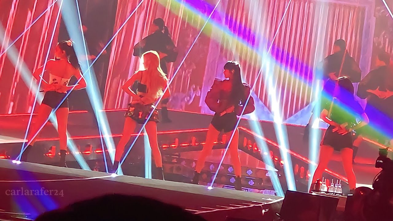 [4K] BLACKPINK BORN PINK in Manila [Bulacan] Concert Day 1 March 25 ...