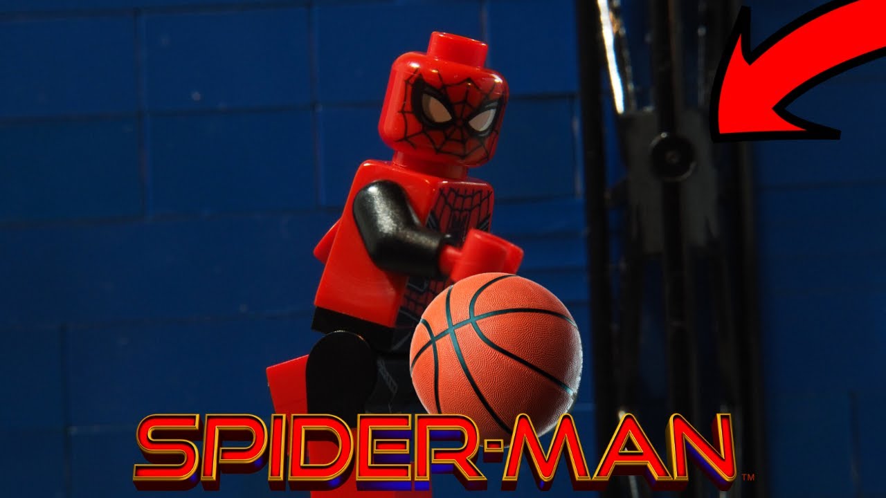 Spider-Man Attempts to play Basketball | LEGO Stop-Motion - YouTube