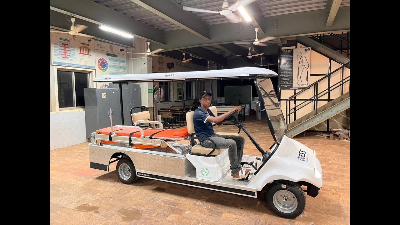 Electric Ambulance / Patient carrier/ Electric Stretcher vehicle ...