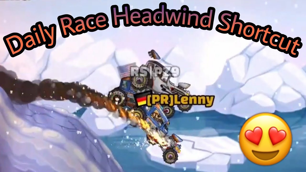 Daily Race Headwind Shortcut 😱| Hill Climb Racing 2 - YouTube