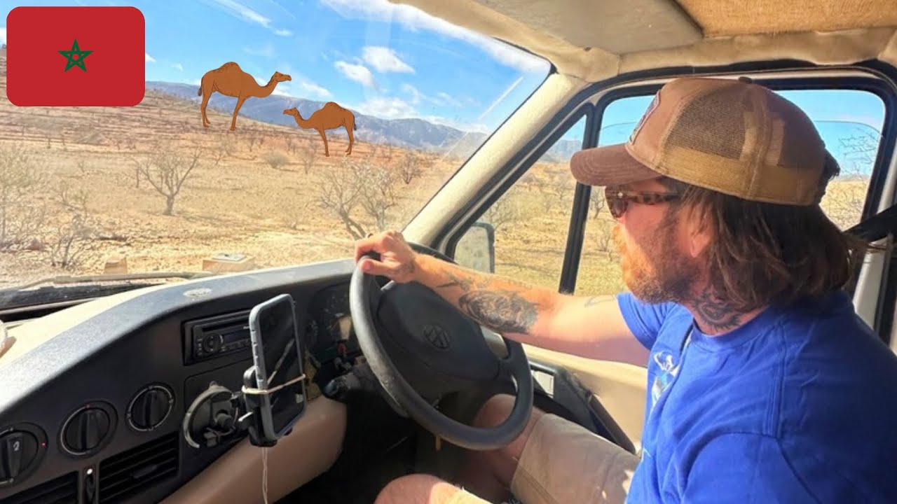 A Realistic 48 Hours Living In A Van In MOROCCO - YouTube