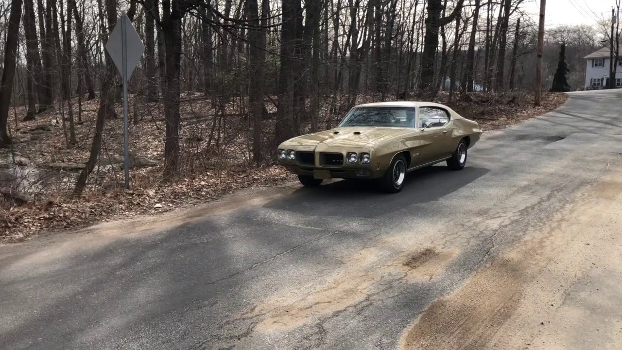 1970 Pontiac GTO Baja Gold - YouTube