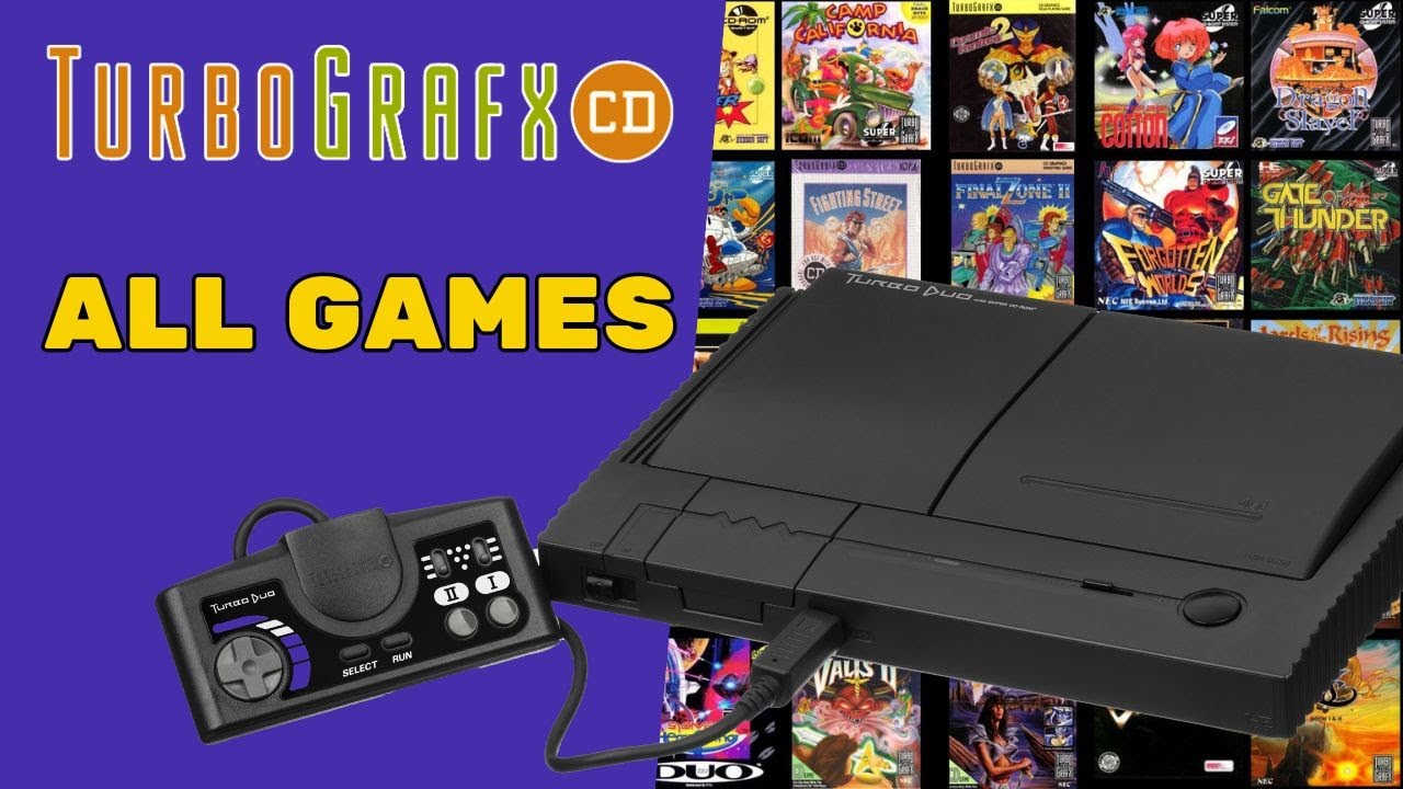 TurboGrafx-CD - All Games Collection | Explore every title - YouTube