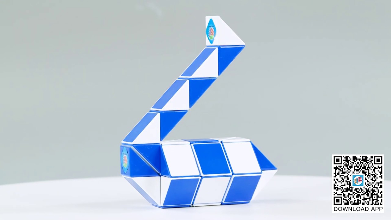 Rubik’s Twist 36 or Snake Puzzle 36 Tutorial: 36 swan--3D magic ruler ...