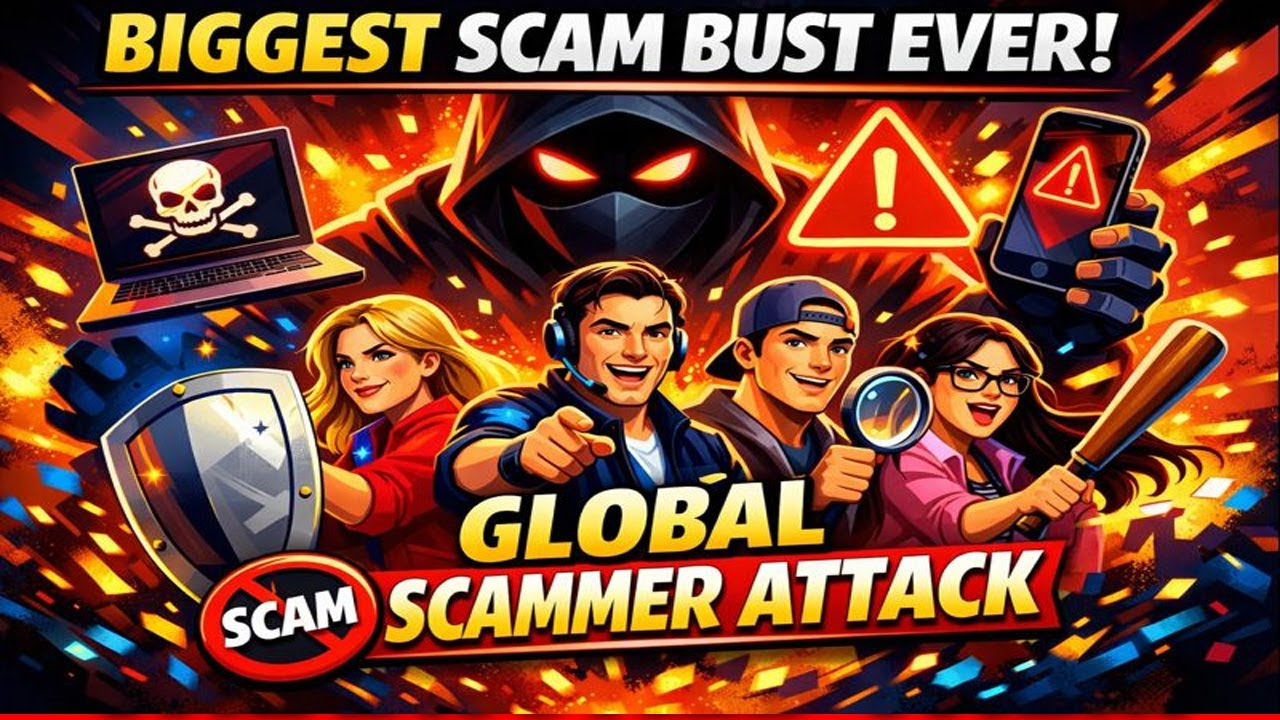 The Largest Attack on Scammers - YouTube