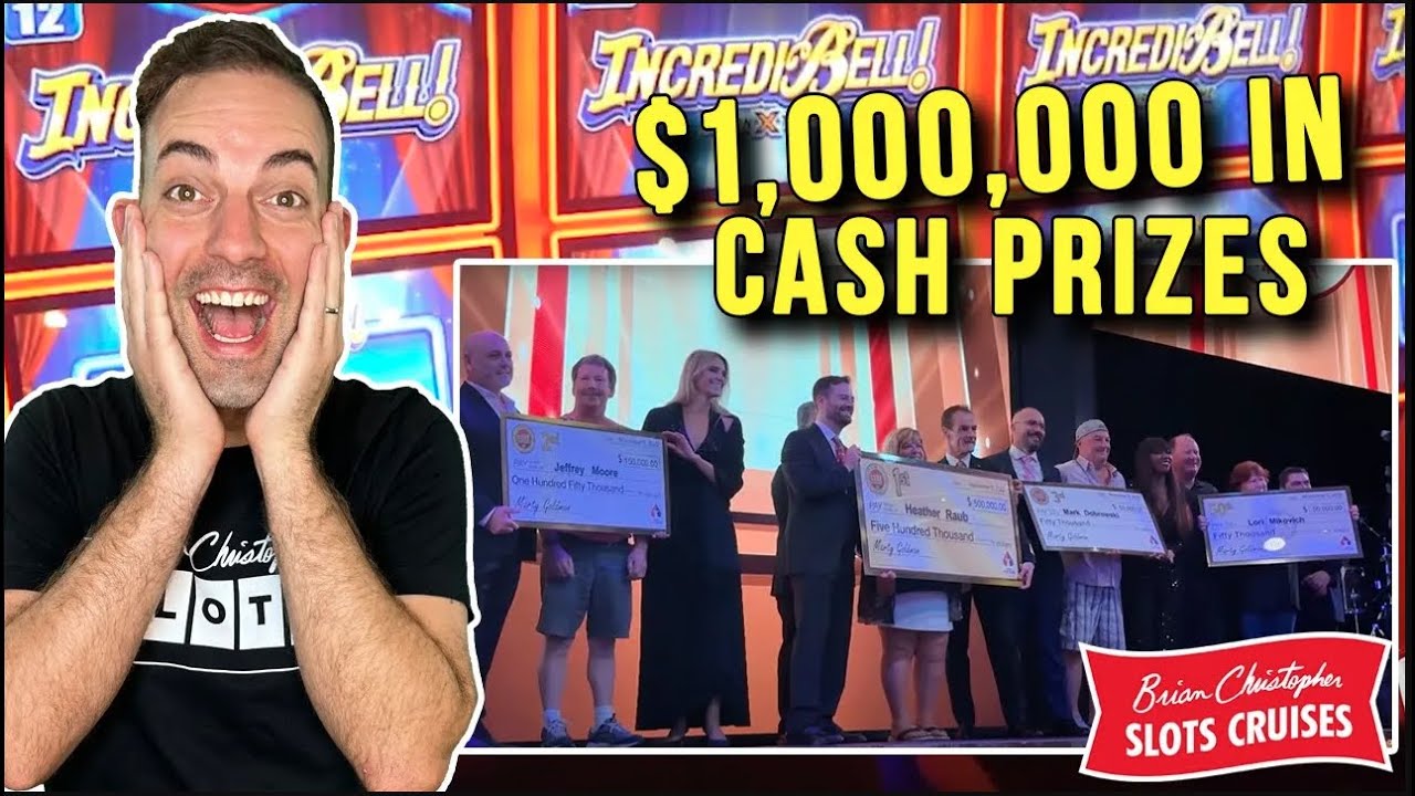 👀 WINNERS WON $1,000,000 in CASH aboard 🛳 Brian Christopher Slots ...
