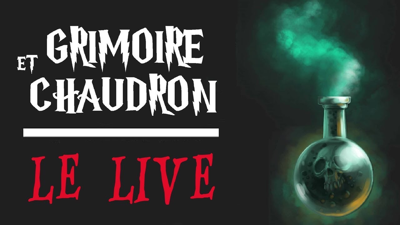 DIRECT VIDEO Le Poudcast #46 : Grimoire et Chaudron - YouTube