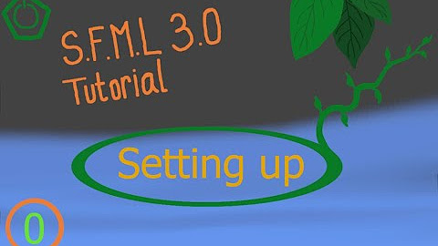 SFML 3.0 tutorials - YouTube