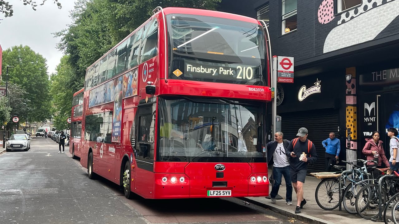 First Day (Journey On London Bus Route 210 BD11 - YouTube